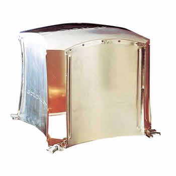 Colt Cowls - COLT COWL UNIVERSAL ALUMINIUM 6-10" COAL/WOOD/GAS CCNA0001 ...