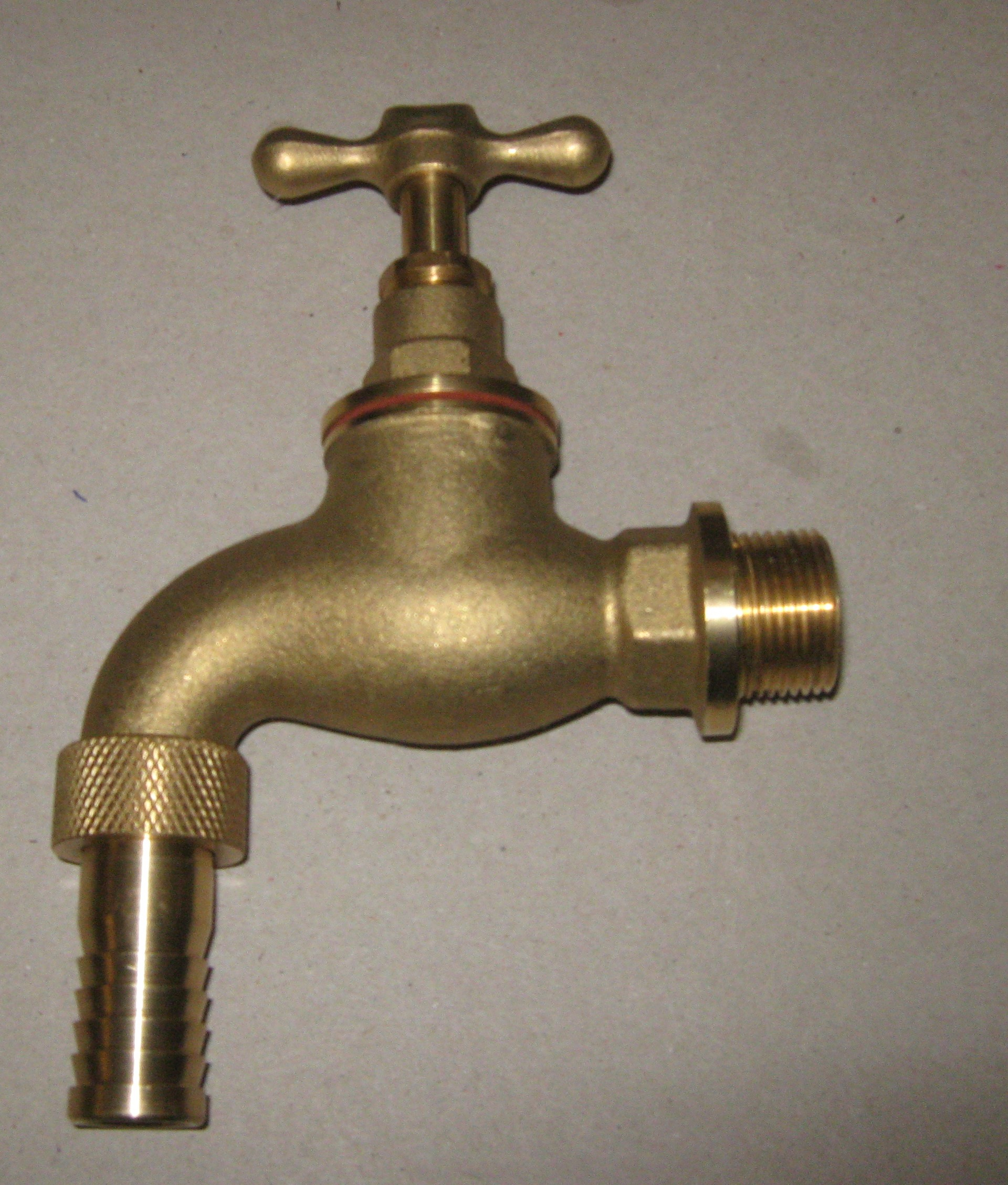 Bib Taps - Hose Union Bib Taps - PRESTEX 141HU 3/4" BRASS HOSE UNION ...