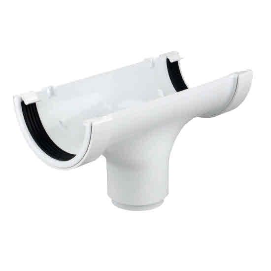 Osma Roundline Rainwater Gutter | Pipe & Fittings - OSMA 0T624 WHITE ...