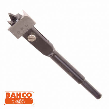 Flat or Spade Bits - BAHCO 9528 EXPANSIVE BIT 22-76MM ROUND SHANK - R J ...