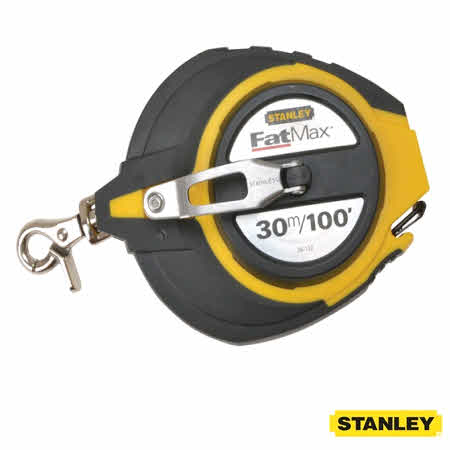 Stanley Pocket Tapes & Rules - STANLEY FAT MAX LONG TAPE 30MT /100FT 0 ...