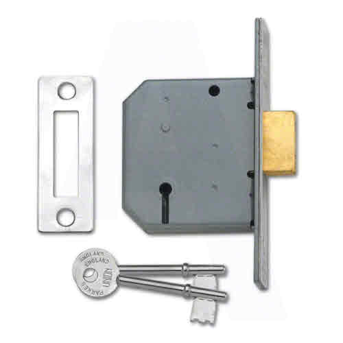 Union 3 Lever Mortice Deadlocks - UNION 2177 MORTICE DEADLOCK 3" 3 ...