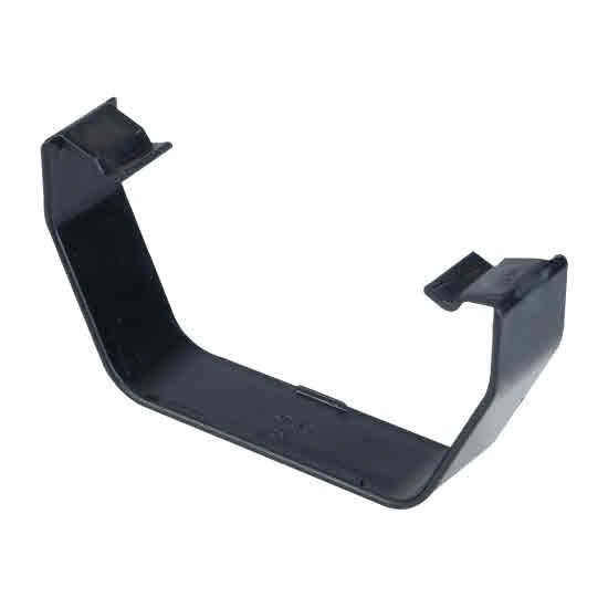 Osma Squareline Rainwater Gutter | Pipe & Fittings - OSMA 4T816 BLACK ...