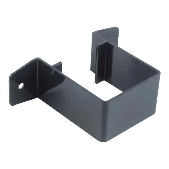 Osma Squareline Rainwater Gutter | Pipe & Fittings - OSMA 4T833 BLACK ...
