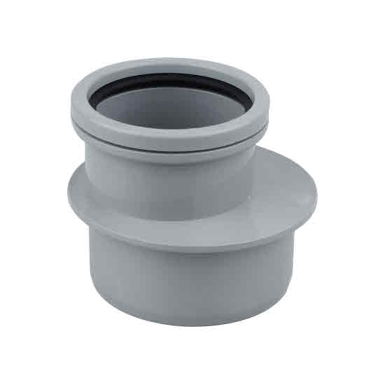 Osma 4" Soil Waste Pipe | Fittings - OSMASOIL 4S095 110MM X 82MM GREY S ...