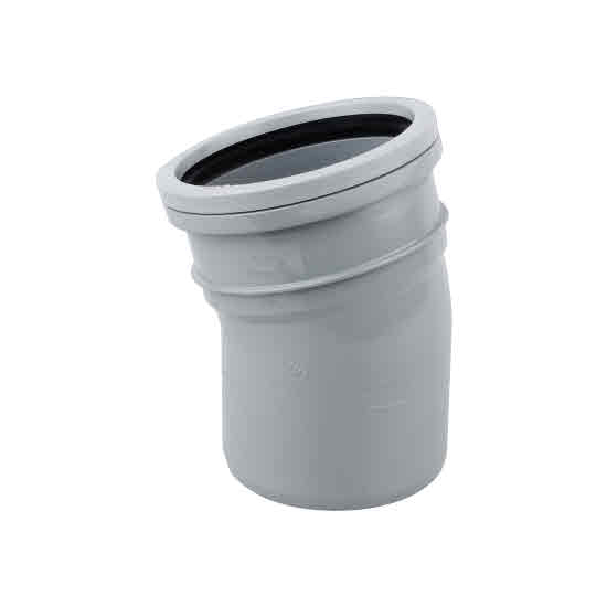 Osma 4" Soil Waste Pipe | Fittings - OSMASOIL 4S167 GREY 4" S/S BEND 15 ...