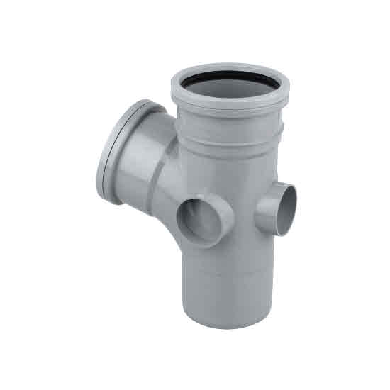 Osma 4" Soil Waste Pipe | Fittings - OSMASOIL 4S220 GREY S/S SINGLE ...