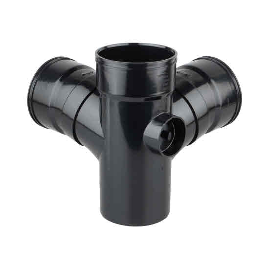 Osma 4" Soil Waste Pipe | Fittings - OSMA 4S491 SOLVENT WELD 4" BLACK ...