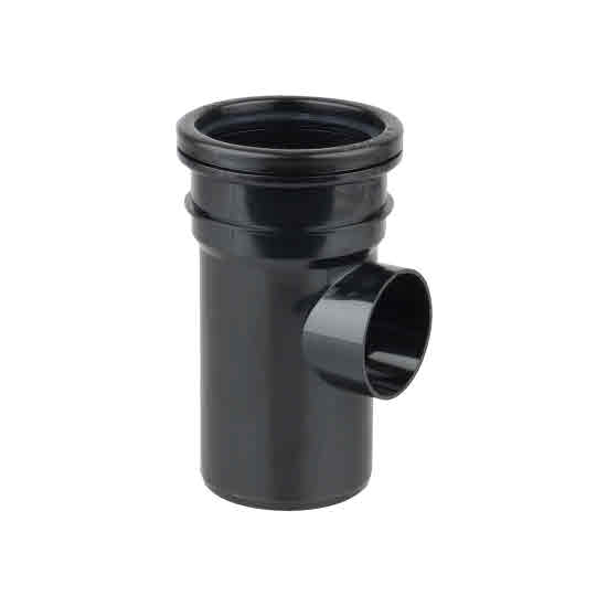 Osma 3" Soil Waste Pipe | Fittings - OSMASOIL 3S649 BLACK S/S BOSSED ...