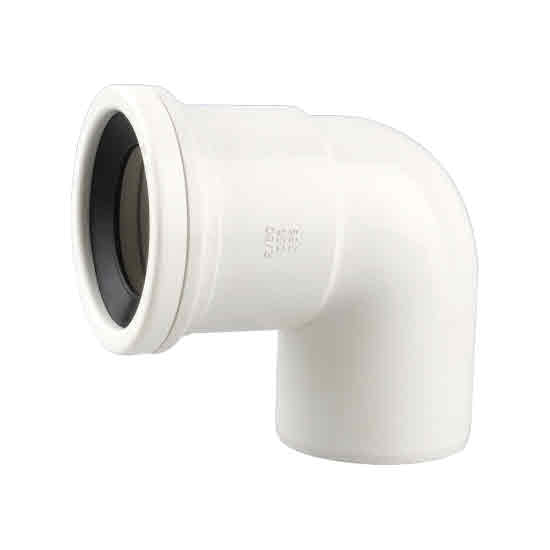 Osma 2" Soil Waste Pipe Fittings - OSMASOIL 2S356 WHITE ALL FIT 90 ...