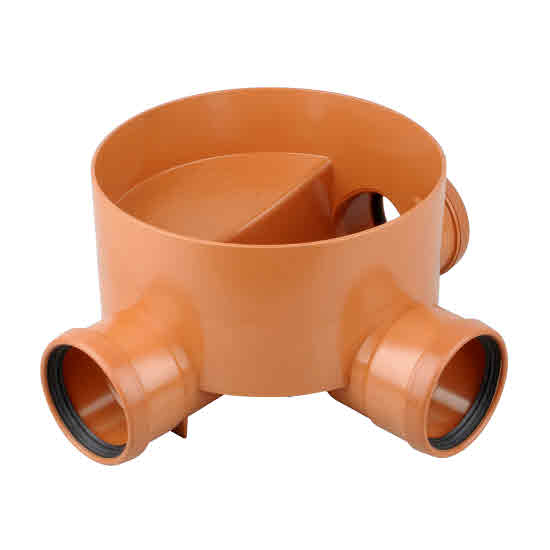 Osma 4" Underground Drainage Pipe & Fittings - OSMADRAIN 4D911 4" D/S ...