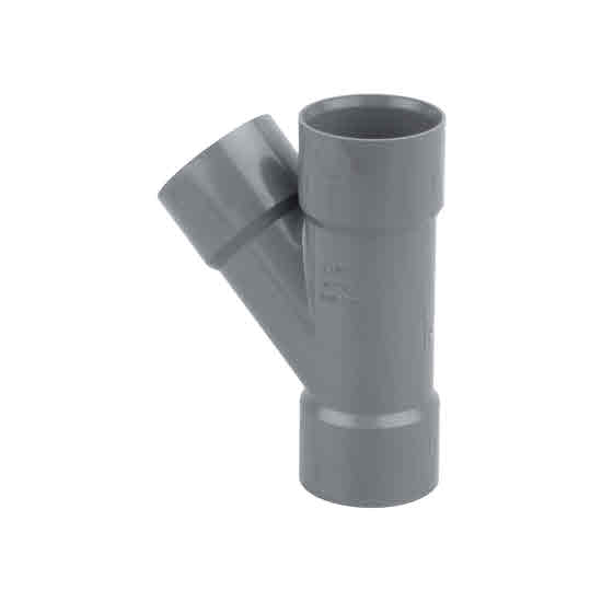 Osma Weld Plastic Waste Pipe & Fittings - OSMAWELD 4Z210 GREY 32MM TEE ...