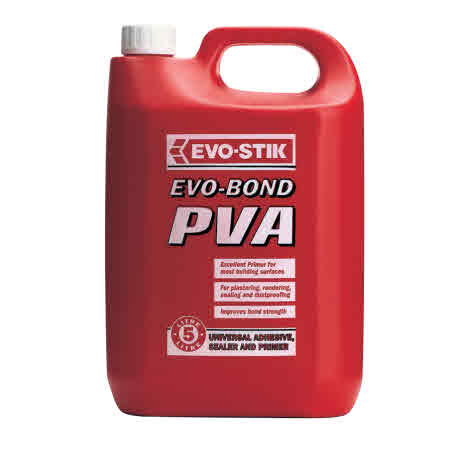 Evostik Adhesive/Glue - EVOSTIK EVO-BOND PVA 5LITRE ADHESIVE SEALER ...