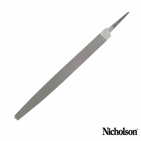 Nicholson Three Square Files - NICHOLSON THREE SQUARE SMOOTH FILES 8IN ...