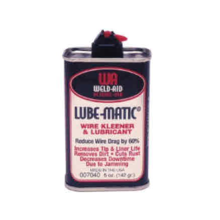 Welding Consumables - LUBE-MATIC WIRE KLEENER & LUBRICANT 5OZ (142G ...