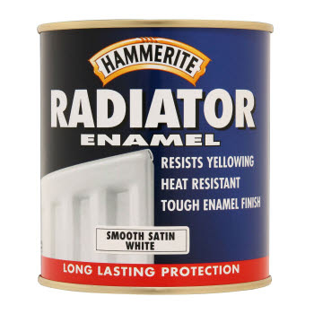 Hammerite Special Application Paints - HAMMERITE RADIATOR ENAMEL SATIN ...